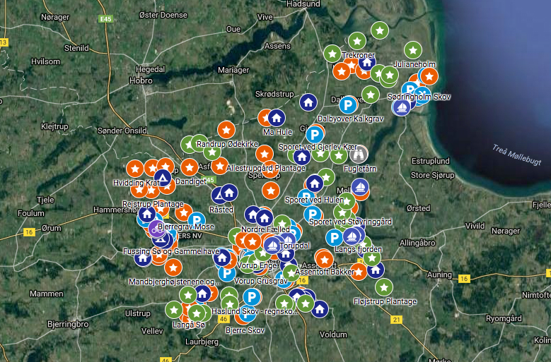 Smart kort over naturoplevelser i Randers Kommune - Randers Netavis