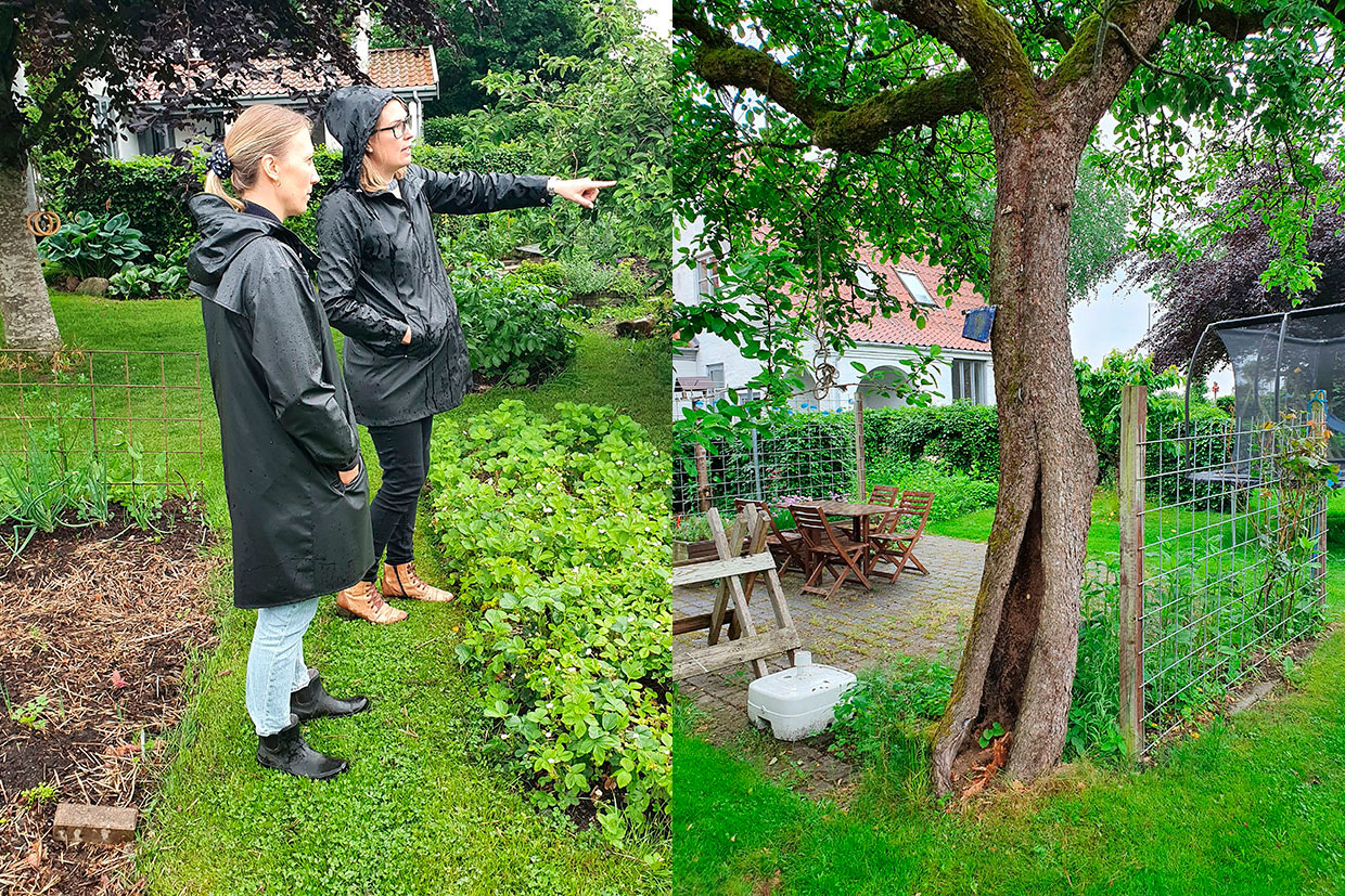 Line fik inspiration til en endnu vildere have i Langå - Randers Netavis